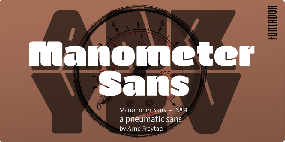 Manometer Sans Fonts | I Love Typography