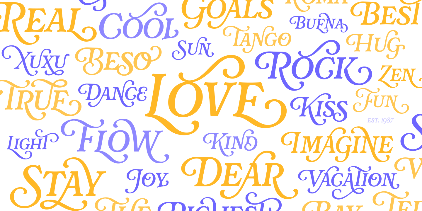 Rafaella Fonts | I Love Typography