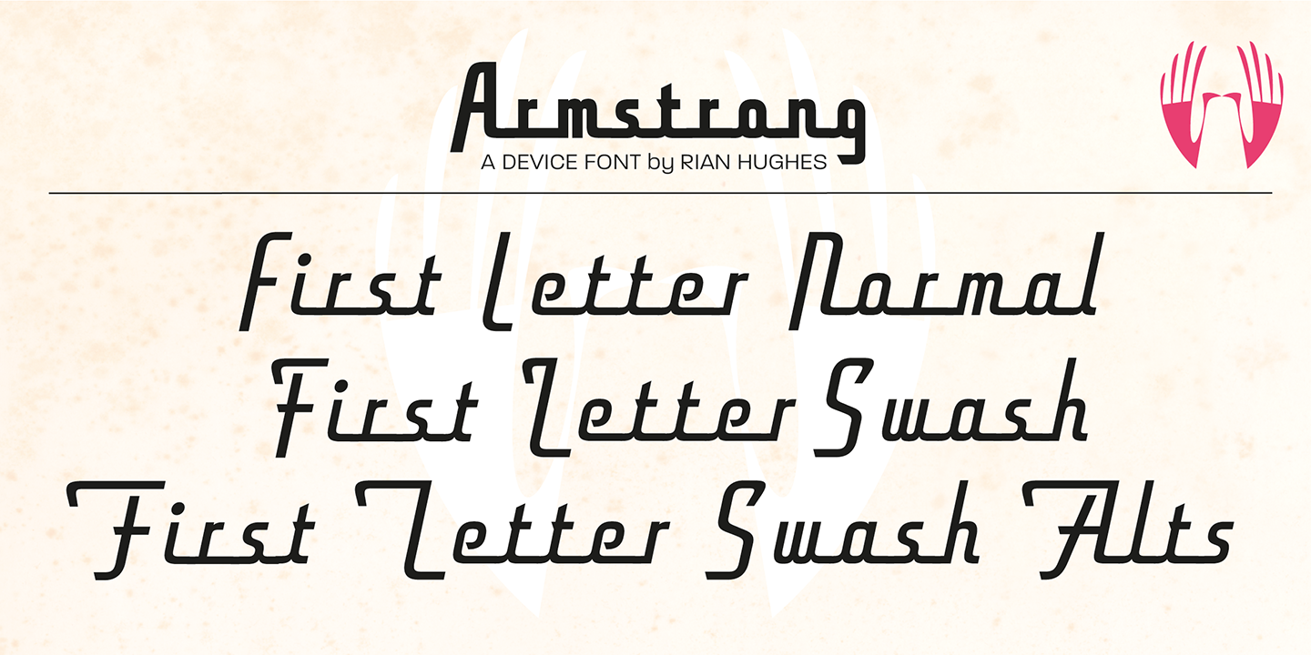 Armstrong Fonts | I Love Typography