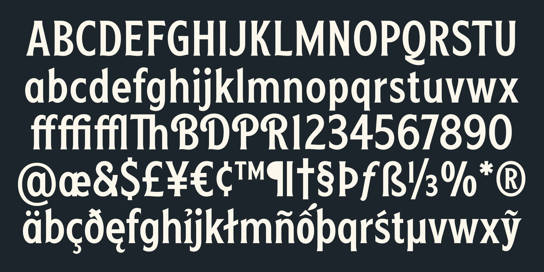 Rough Cut Fonts | I Love Typography