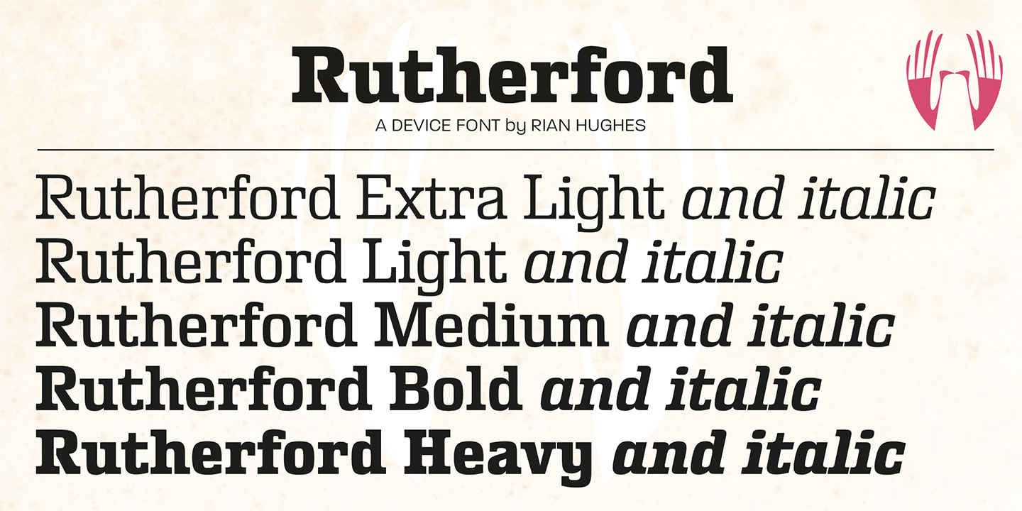 Rutherford Fonts | I Love Typography