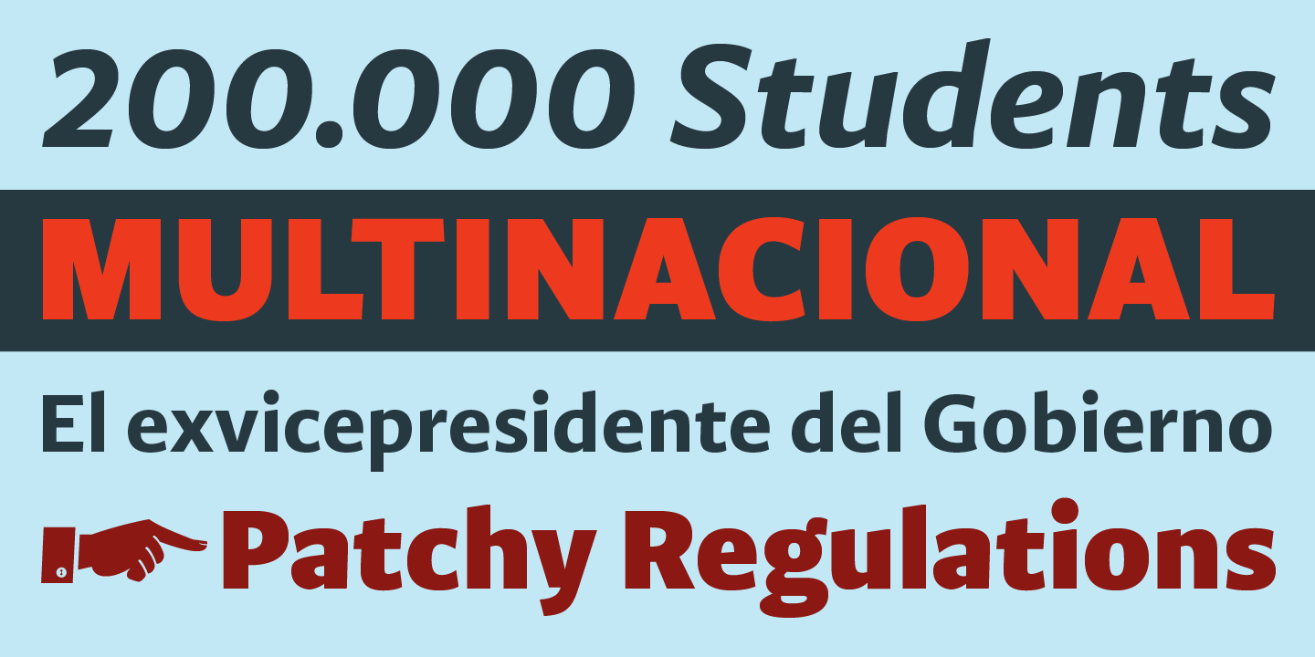 Dejanire Sans Fonts | I Love Typography