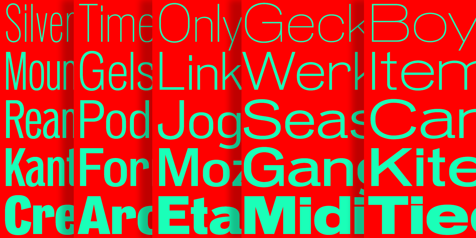 Pennypacker Fonts | I Love Typography