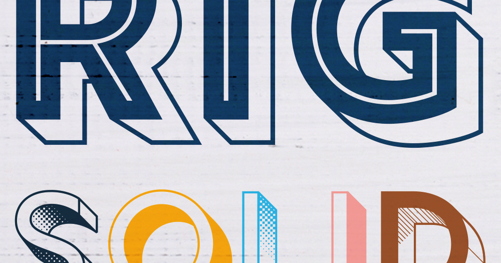Buy Rig Solid fonts | I Love Typography