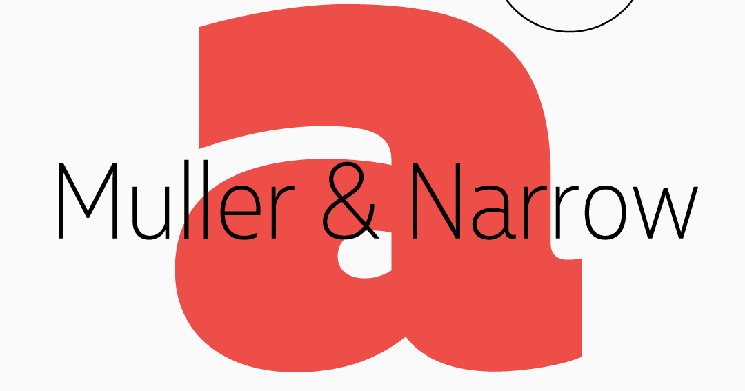 Buy Muller fonts | I Love Typography