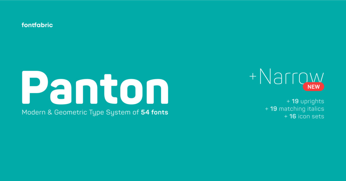 Buy Panton fonts | I Love Typography