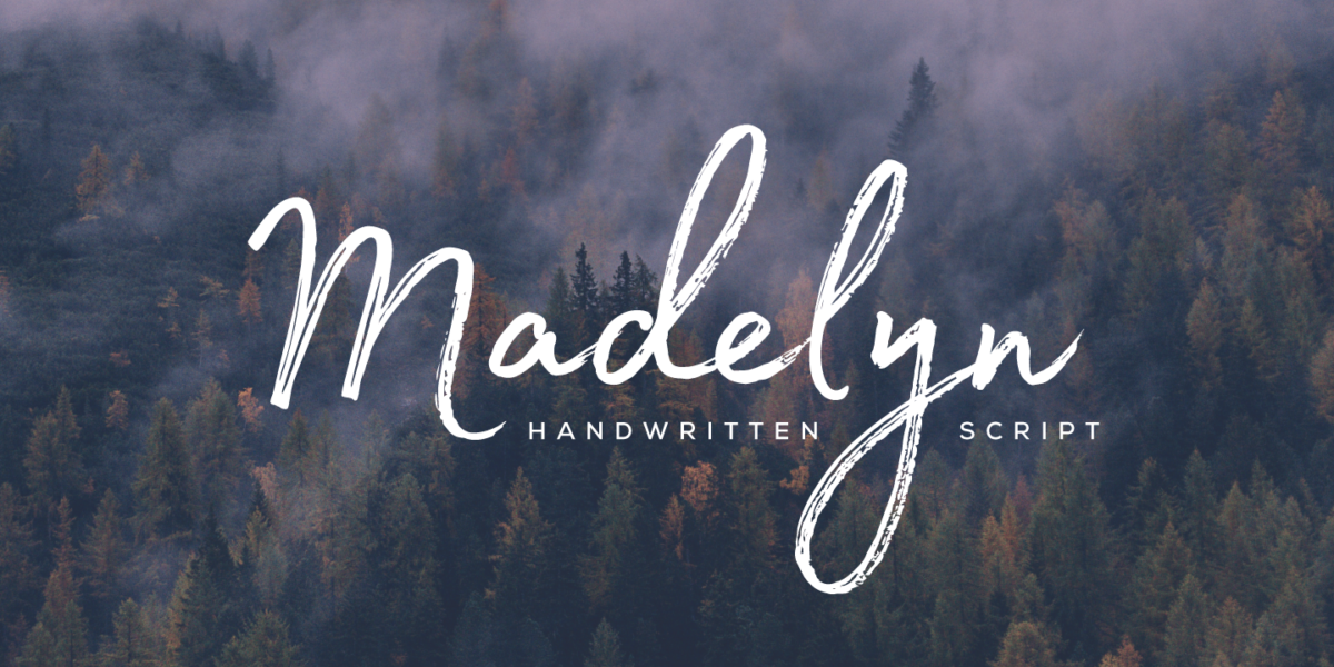 Madelyn Fonts | I Love Typography