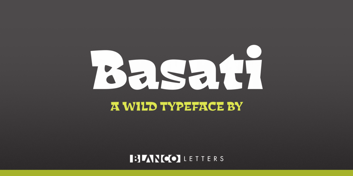 Basati Fonts | I Love Typography