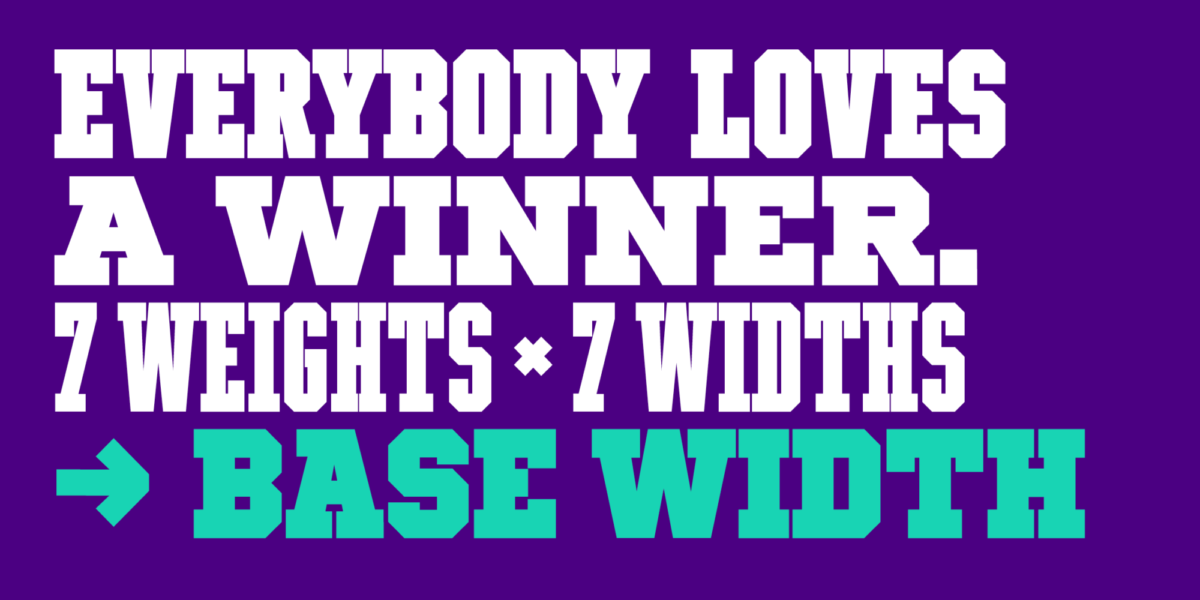 Winner Fonts | I Love Typography