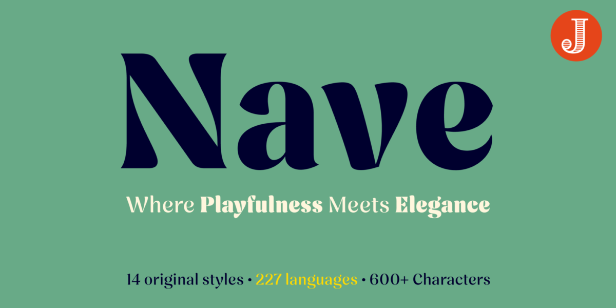 Nave Fonts | I Love Typography