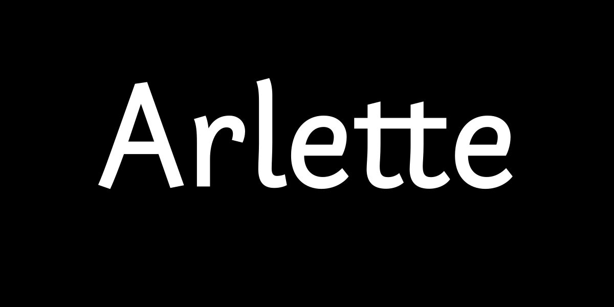 Arlette Fonts | I Love Typography