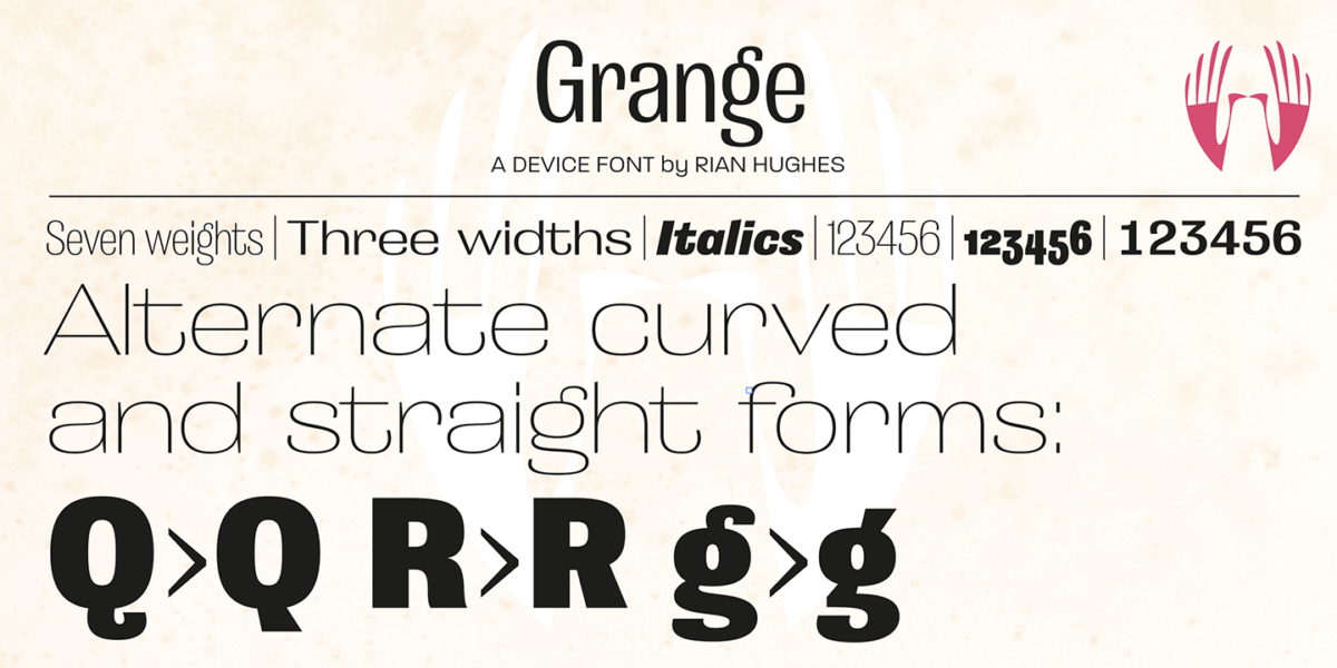 Grange Fonts | I Love Typography