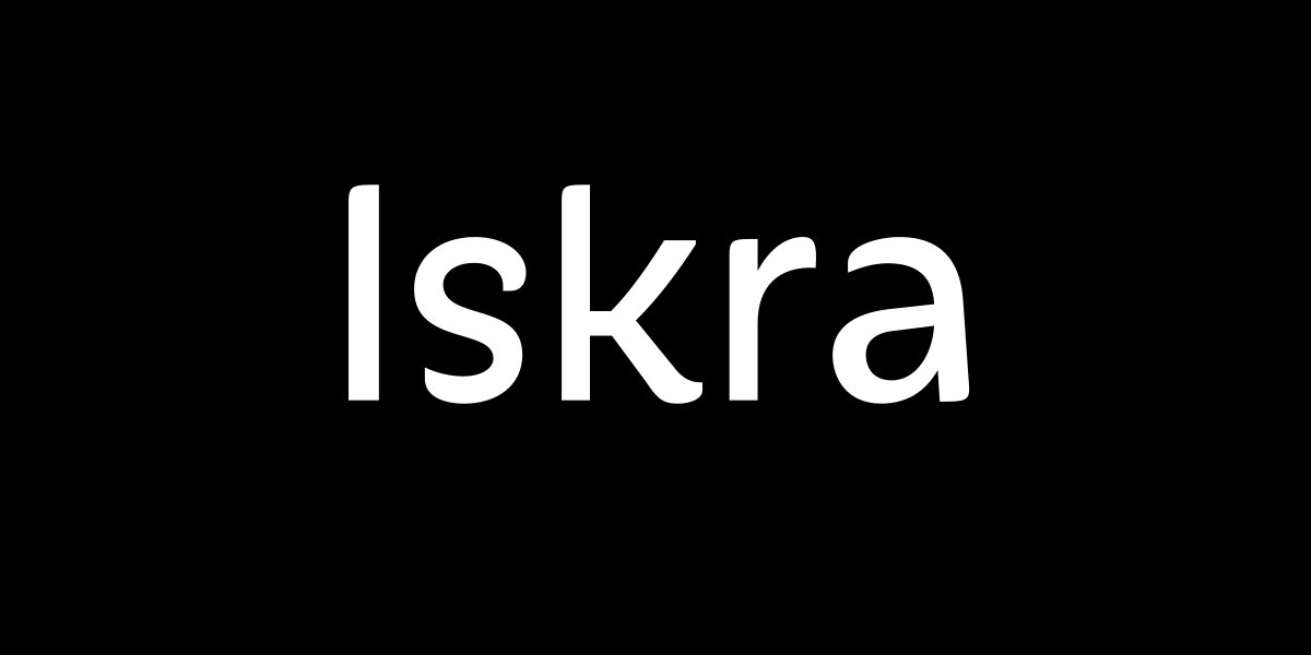 Iskra Fonts | I Love Typography