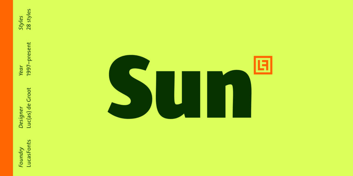 Sun Fonts | I Love Typography