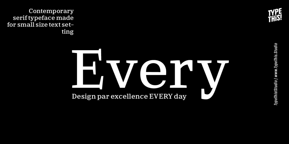 Every Micro Fonts | I Love Typography