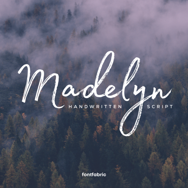 Buy Madelyn fonts | I Love Typography
