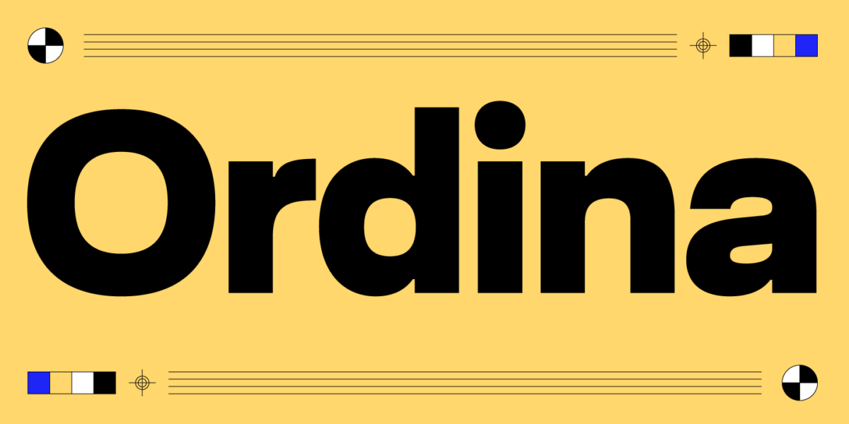 Ordina Fonts | I Love Typography