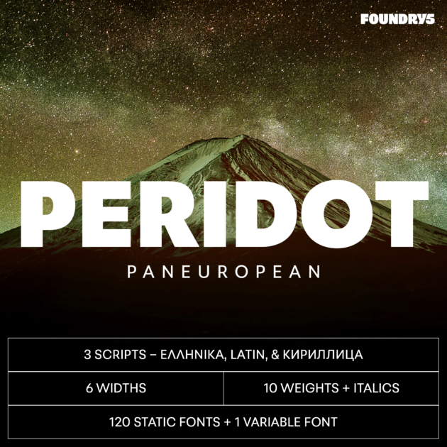 Buy Peridot PE Compressed fonts | I Love Typography