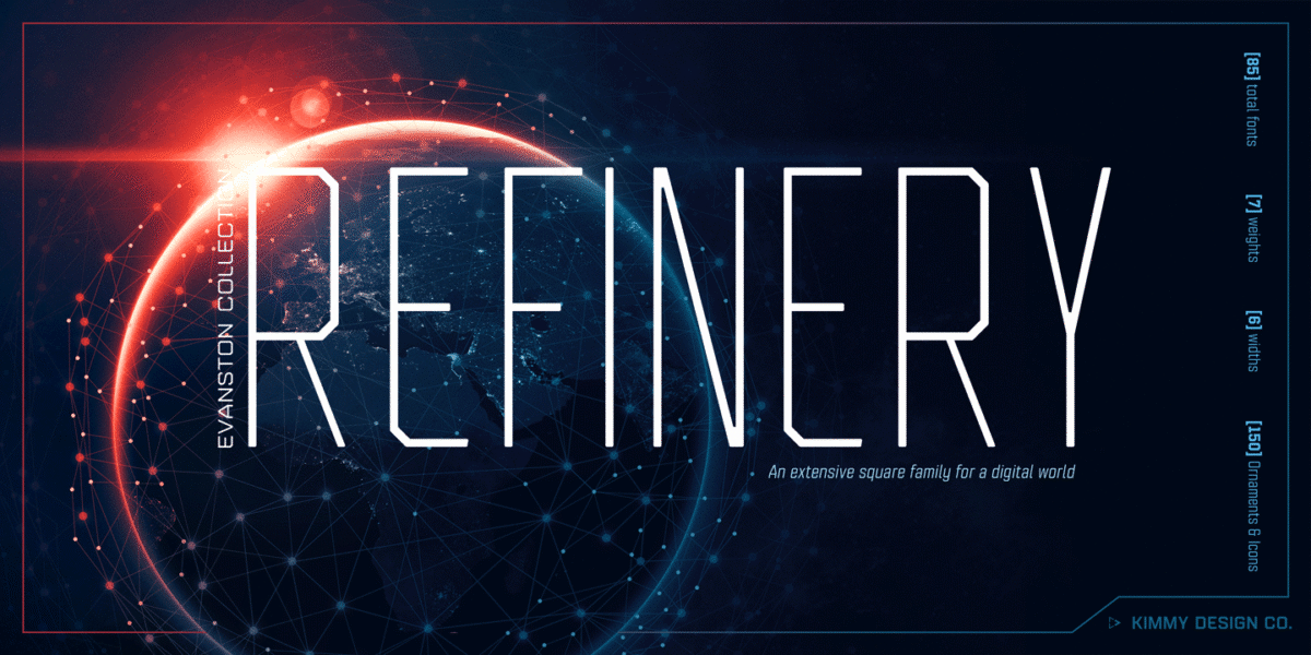 Refinery Fonts | I Love Typography