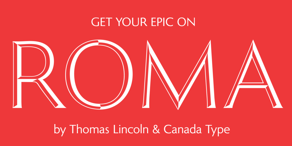 Roma Fonts | I Love Typography