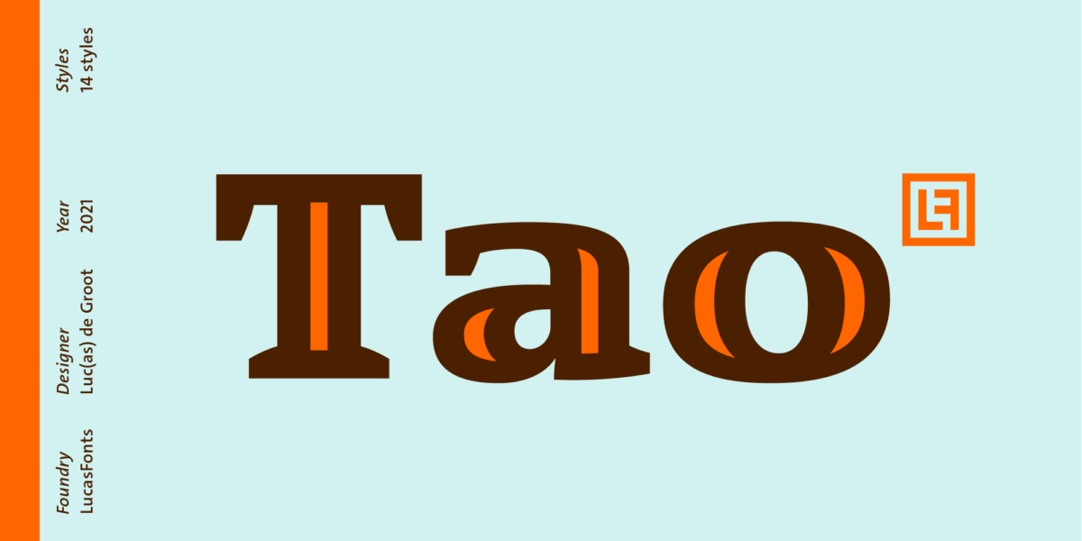 Tao Fonts | I Love Typography
