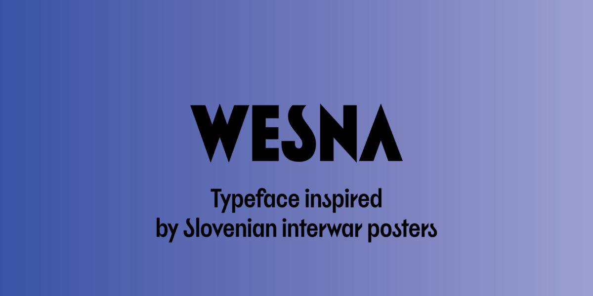 Wesna Fonts | I Love Typography