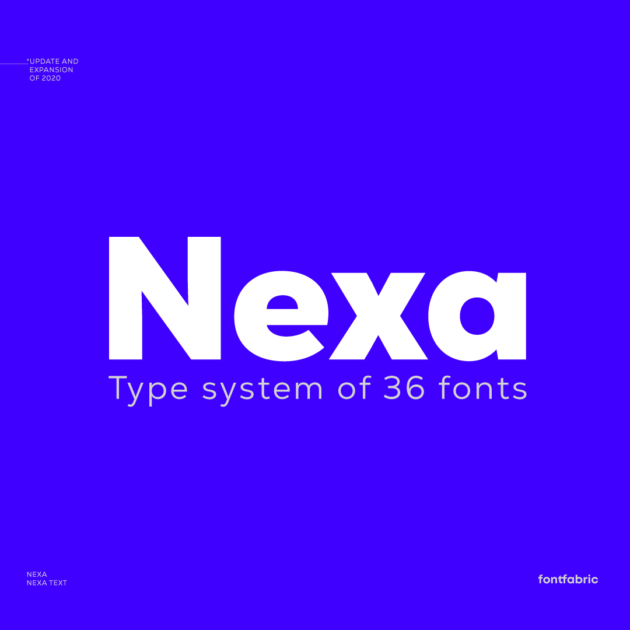 Buy Nexa fonts | I Love Typography