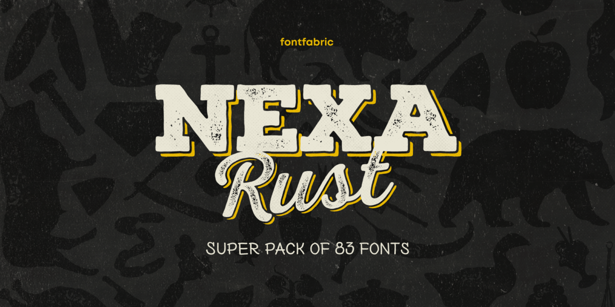 Nexa Rust Script Fonts | I Love Typography