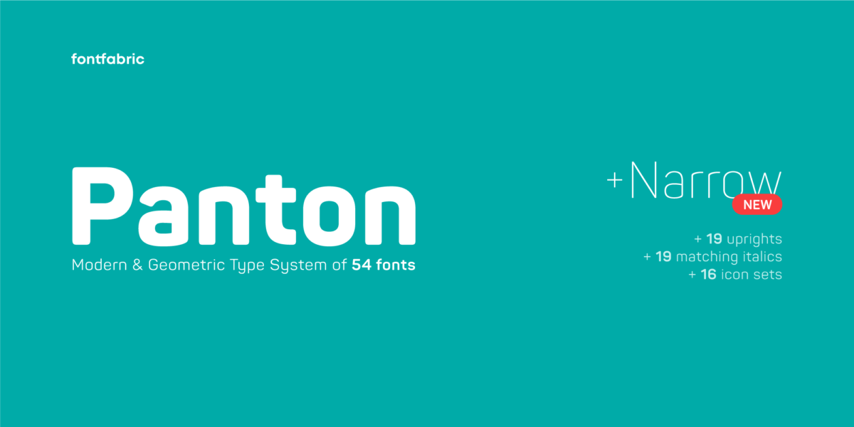 Panton Fonts | I Love Typography