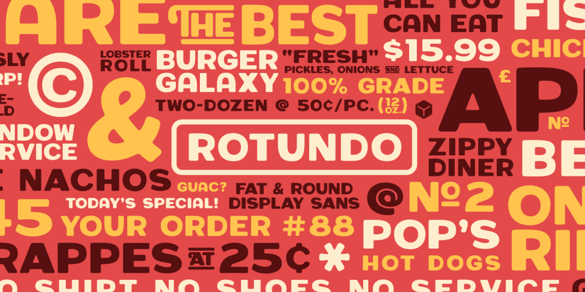 Rotundo Fonts | I Love Typography
