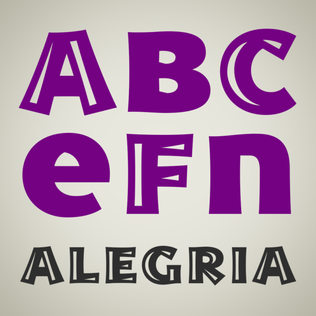 Buy Alegria fonts | I Love Typography
