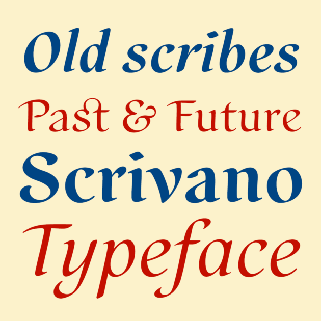 Buy Scrivano fonts | I Love Typography