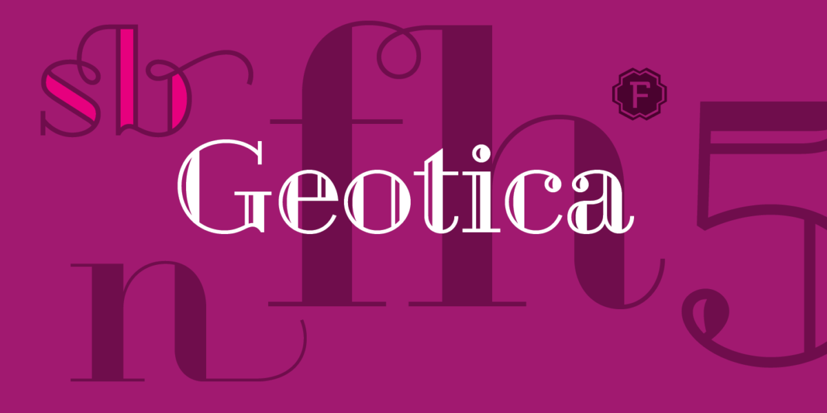 Geotica Variations Fonts | I Love Typography