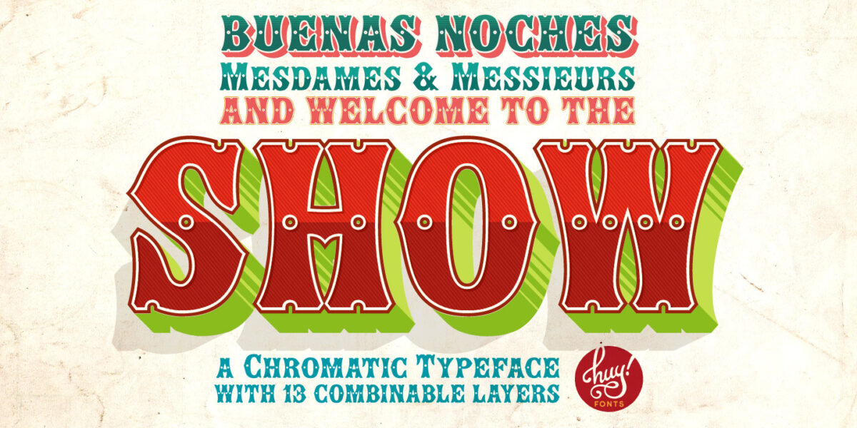 Show Fonts | I Love Typography