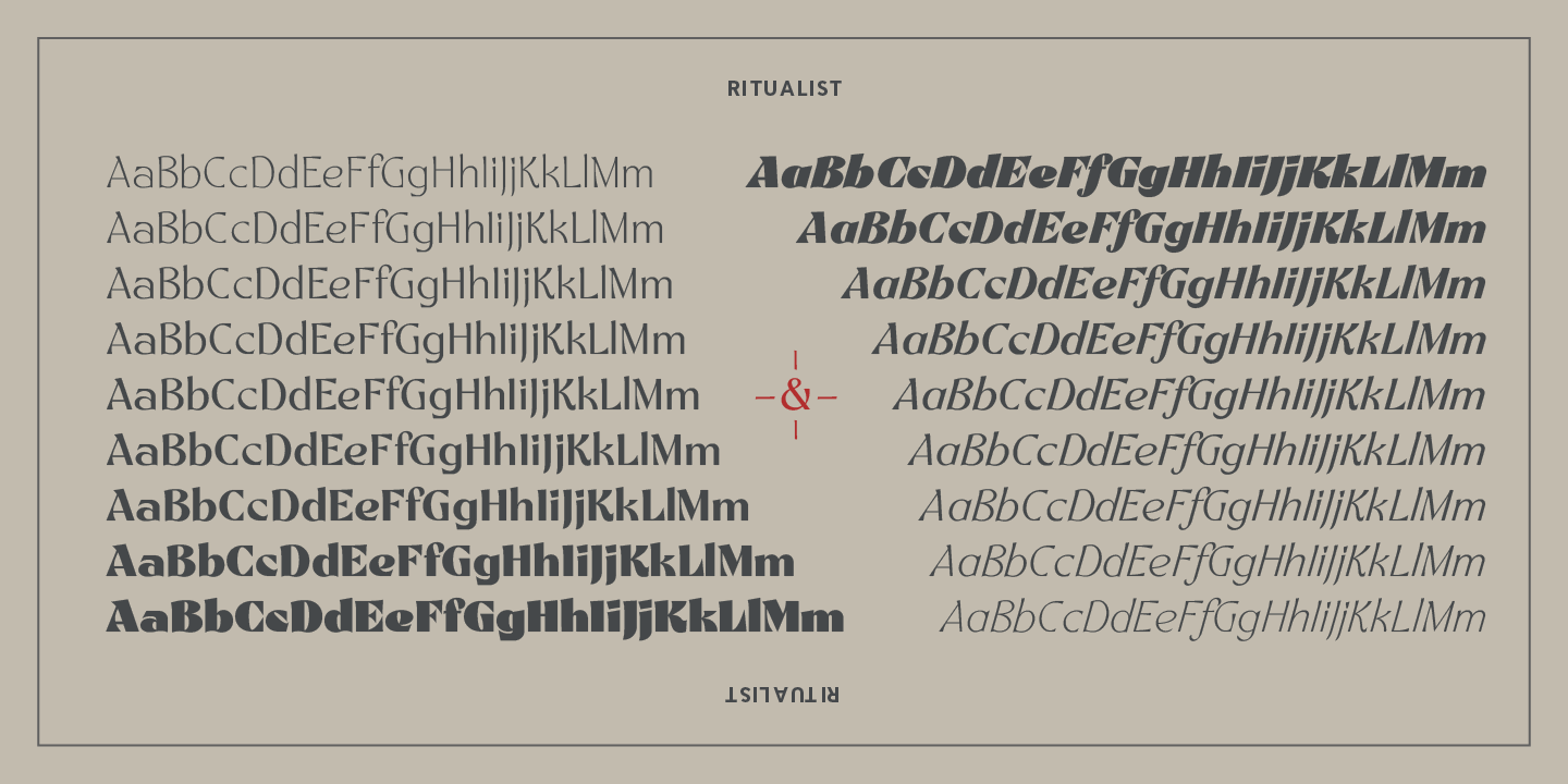 Ritualist Fonts | I Love Typography